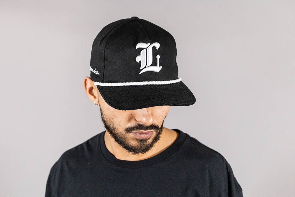 New Era x Lust L Gothic Golfer Cap | Lust México
