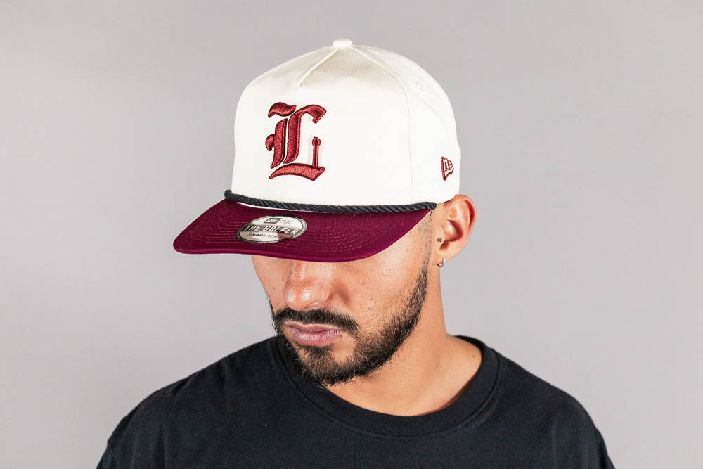 New Era x Lust L Gothic Golfer Cap | Lust México